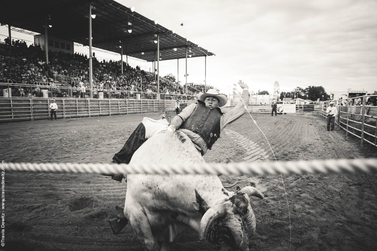 Wisconsin Rodeo – Bull Riding and Barrel Racing into the Night