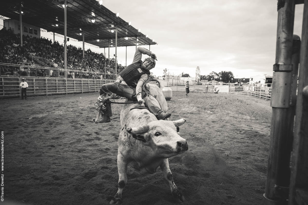 Wisconsin Rodeo – Bull Riding and Barrel Racing into the Night