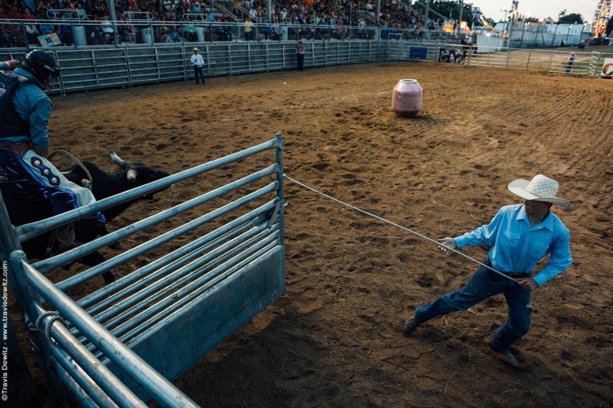 Wisconsin Rodeo – Bull Riding and Barrel Racing into the Night