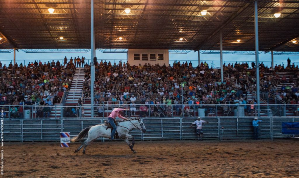 Wisconsin Rodeo – Bull Riding and Barrel Racing into the Night