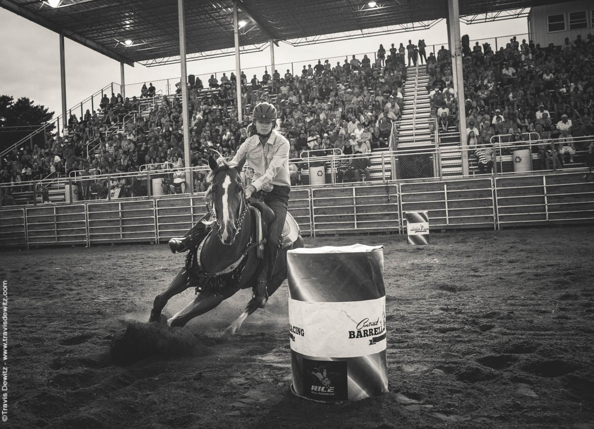 Wisconsin Rodeo – Bull Riding and Barrel Racing into the Night