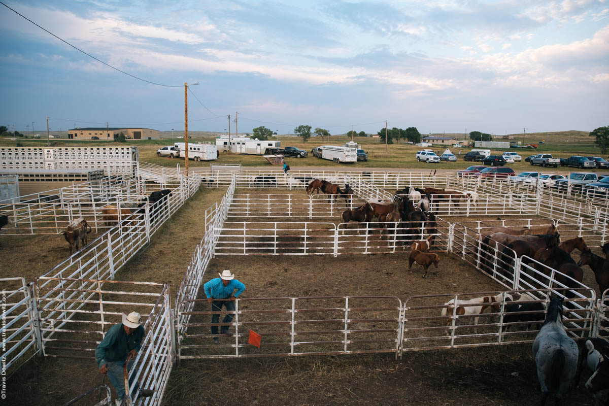 Great Plains Indian Rodeo Association Rodeo in Rosebud, South Dakota